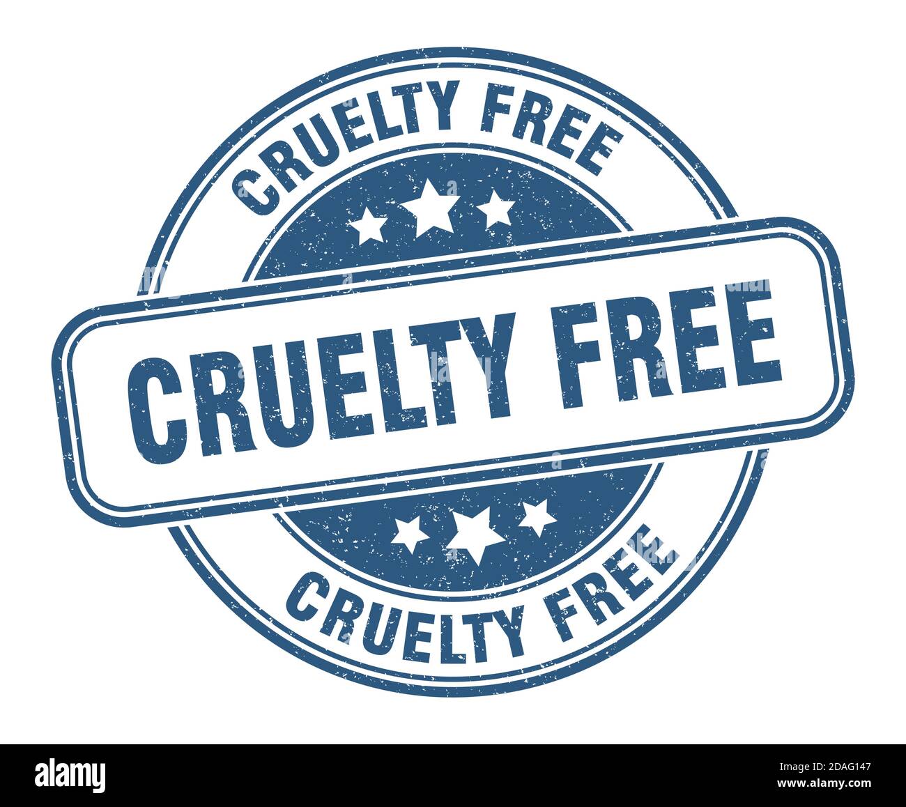 cruelty free stamp. cruelty free sign. round grunge label Stock Vector ...