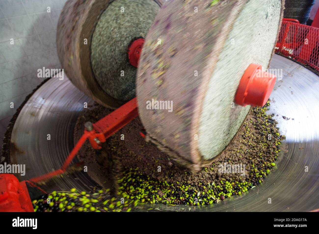 Olive grinding stone hi-res stock photography and images - Alamy