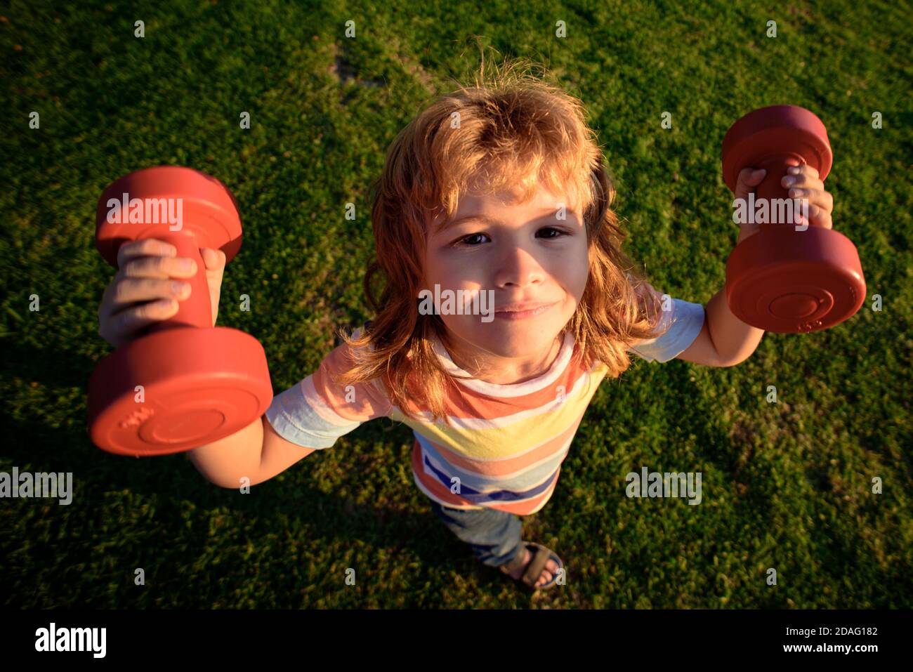 Funny Strong Baby