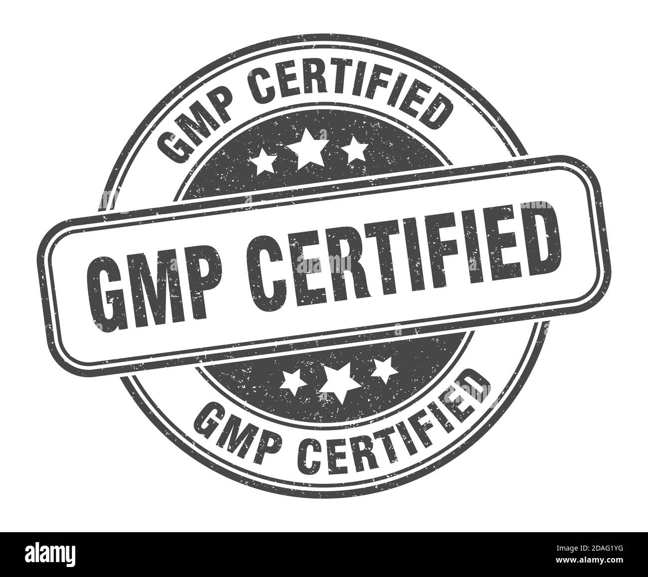 gmp certified stamp. gmp certified sign. round grunge label Stock ...