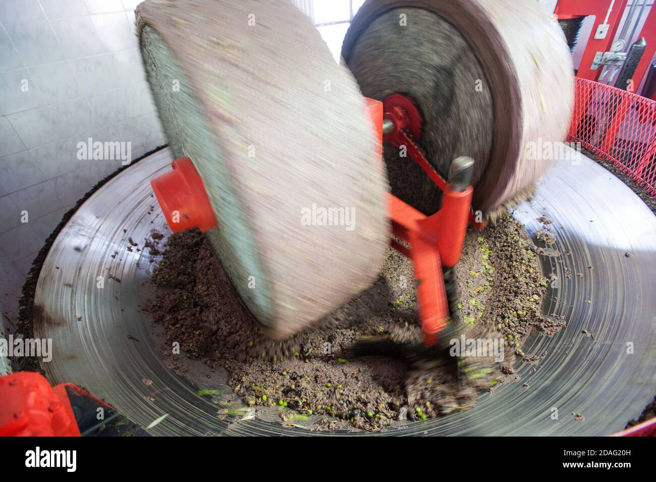 Olive grinding stone hi-res stock photography and images - Alamy
