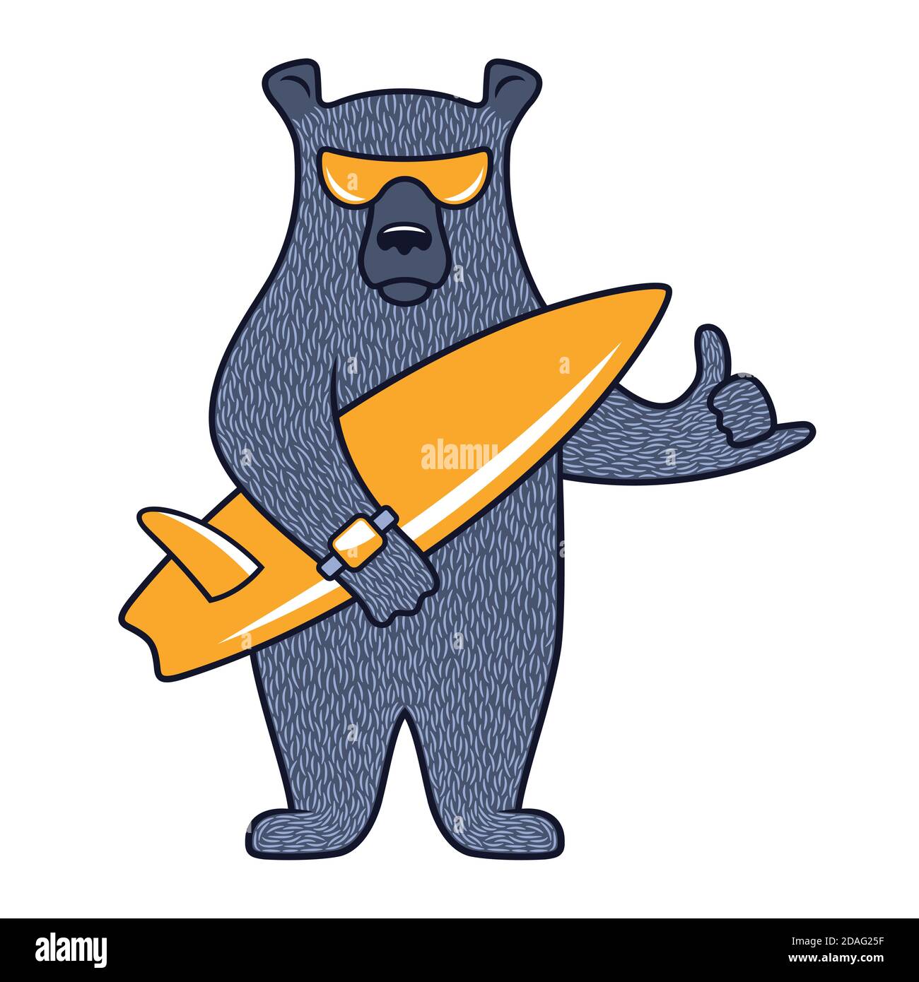 Bear paradise Stock Vector Images - Alamy
