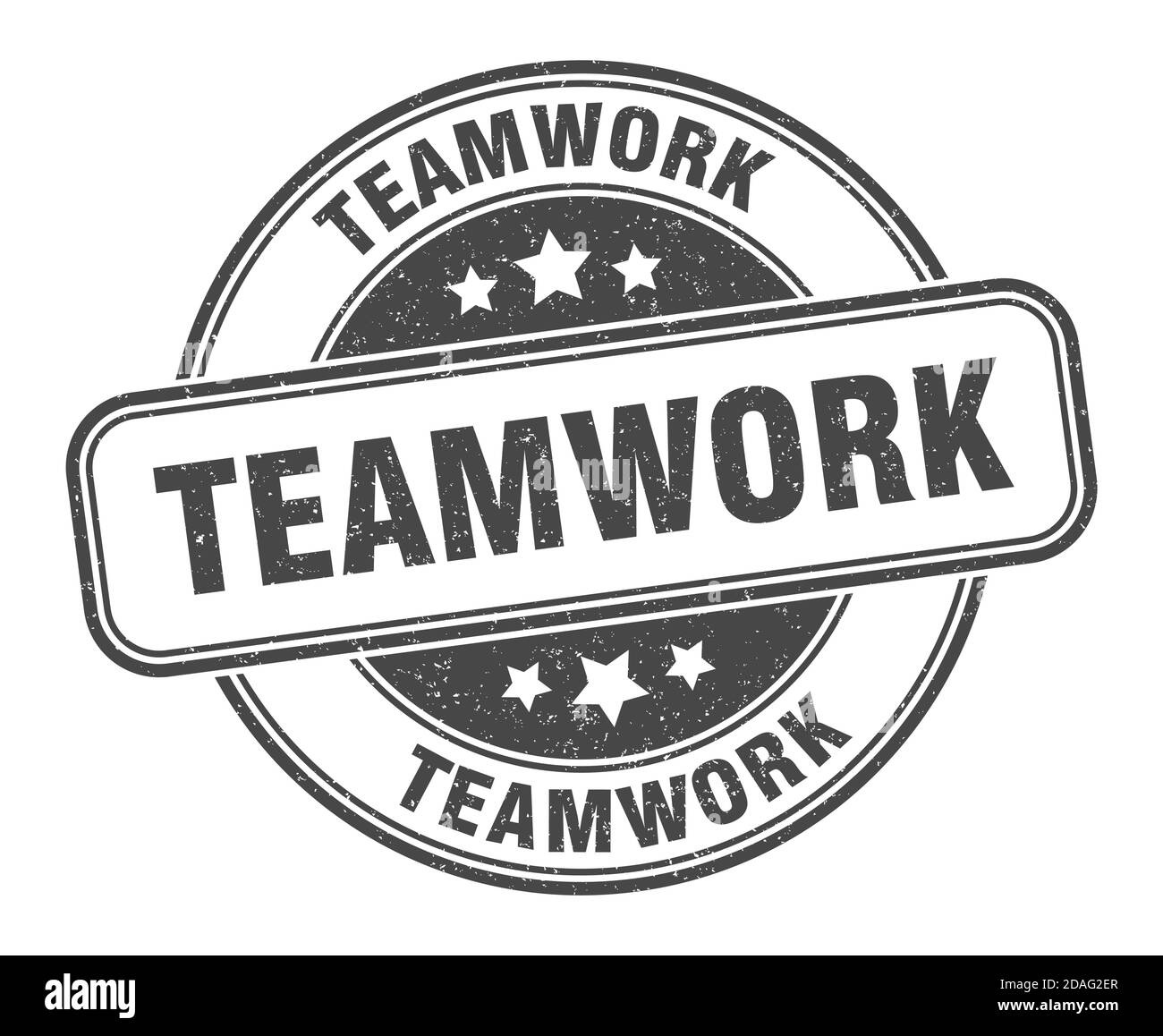 Teamwork stamp Black and White Stock Photos & Images - Alamy