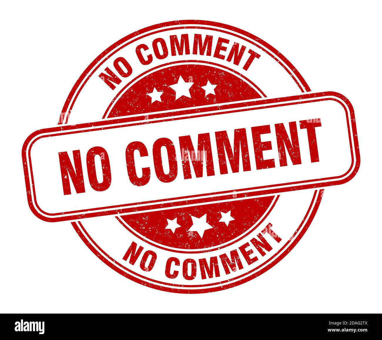 No comment stamp sign seal Cut Out Stock Images & Pictures - Alamy
