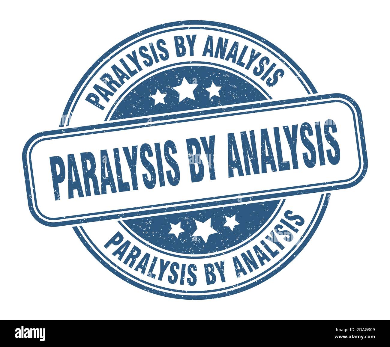 Paralysis by analysis Stock Vector Images - Alamy