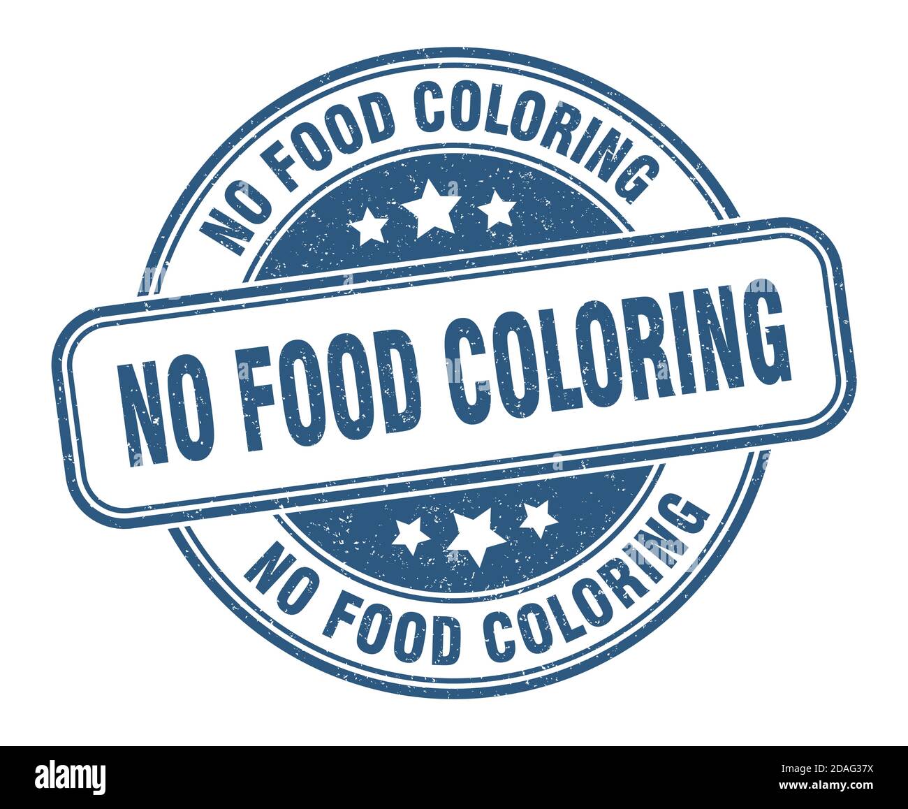 no food coloring stamp. no food coloring sign. round grunge label Stock ...