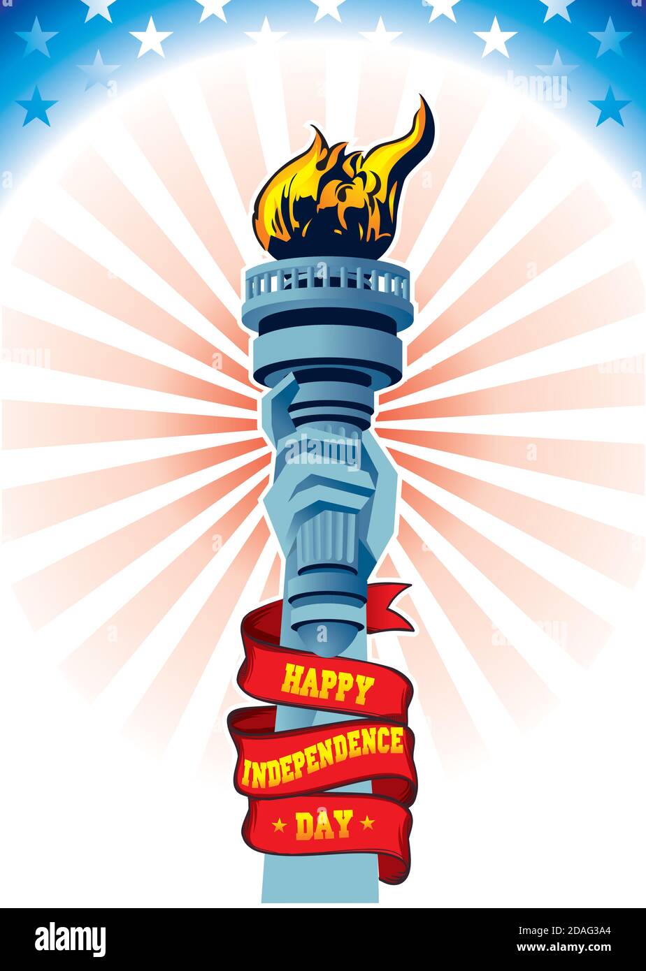 Saluting the colors Stock Vector Images - Alamy