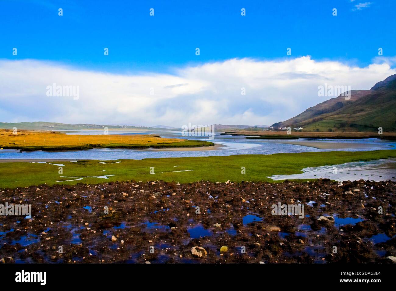 Donegal landscape, Maghera, Ardara, Co.Donegal, Ireland Stock Photo - Alamy