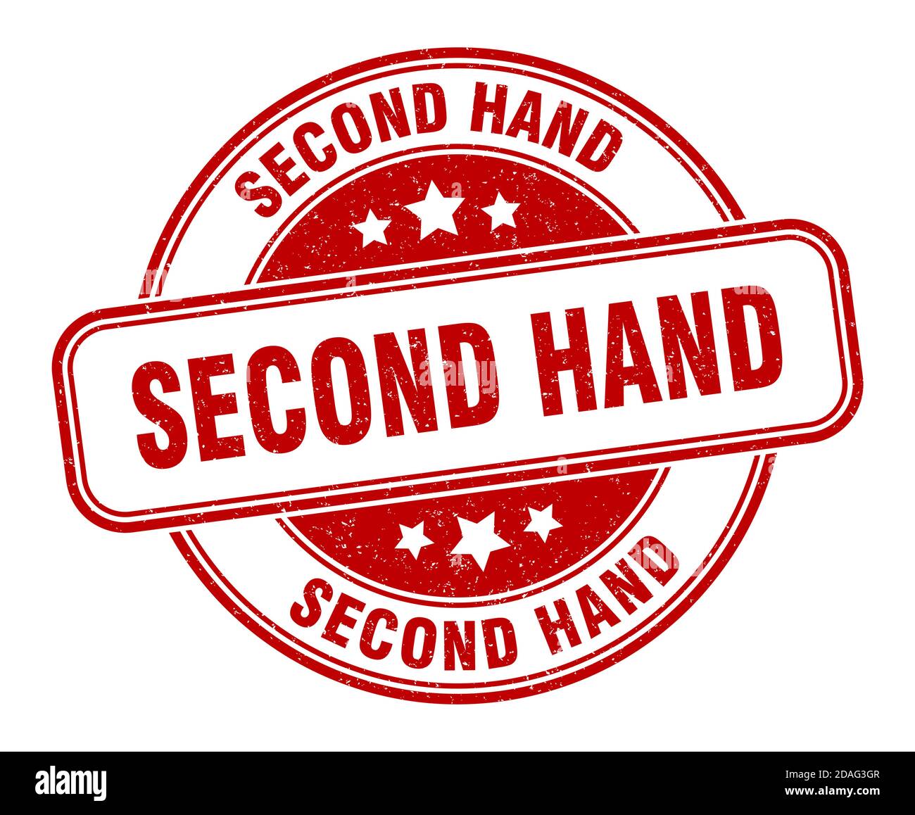 Second hand stamp Stock Vector Images - Alamy