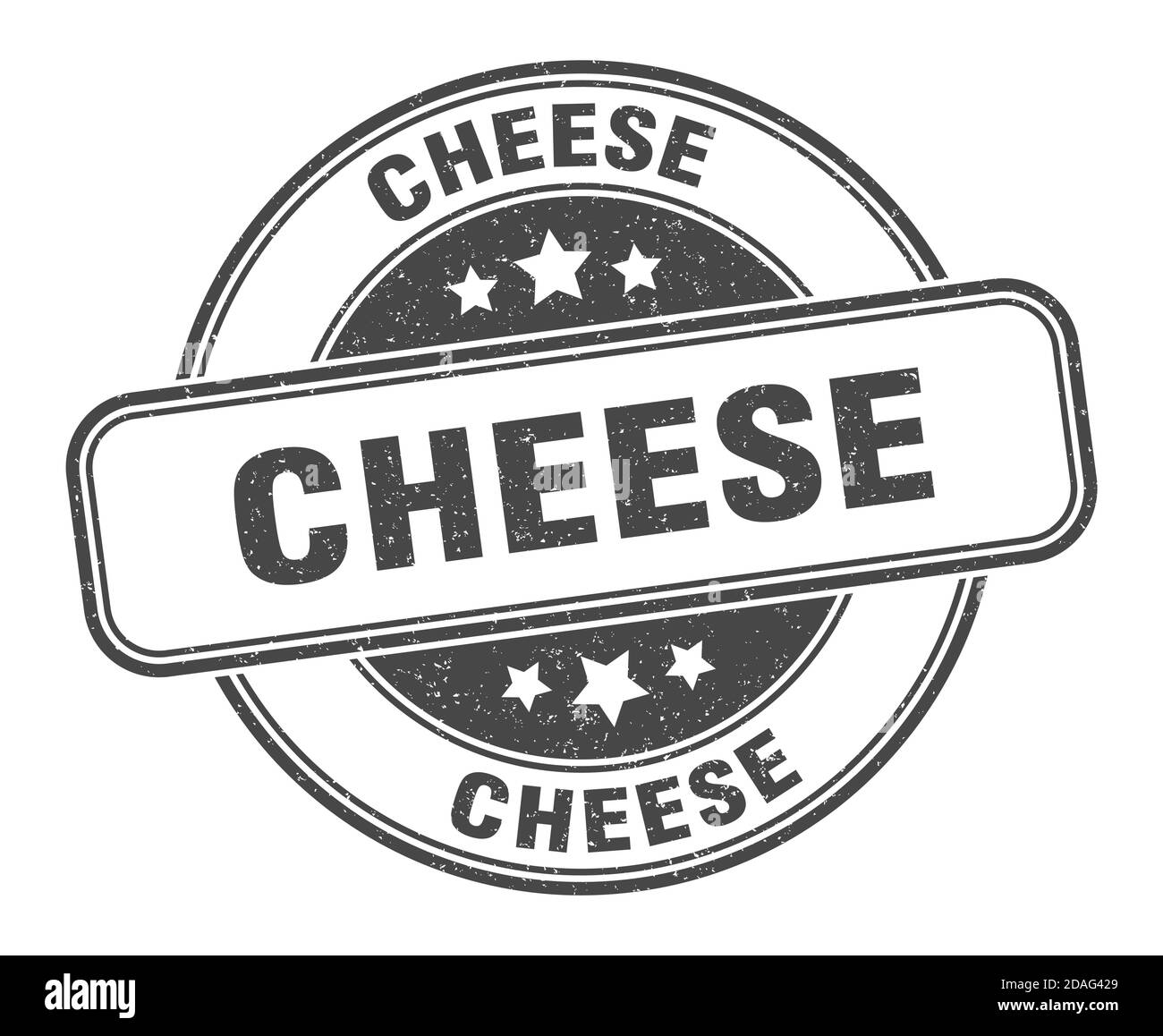 cheese stamp. cheese sign. round grunge label Stock Vector Image & Art ...