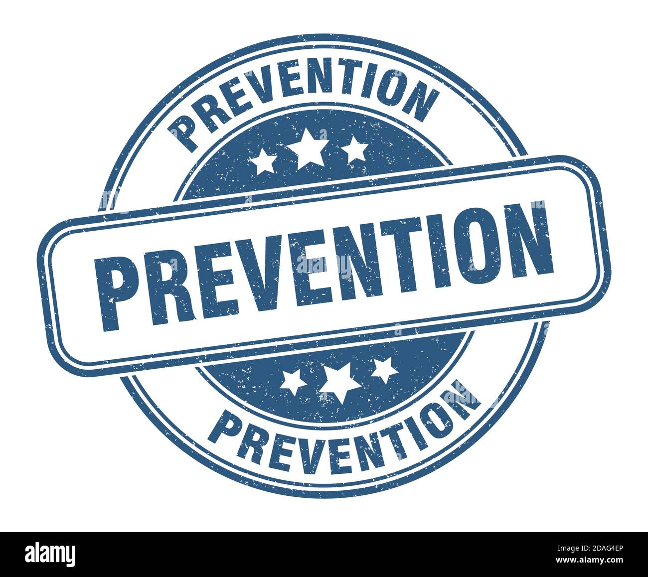 prevention stamp. prevention sign. round grunge label Stock Vector ...