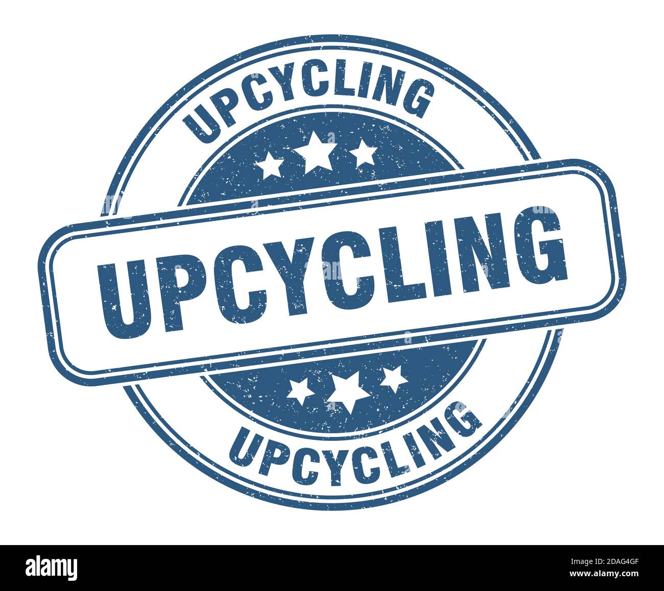 upcycling stamp. upcycling sign. round grunge label Stock Vector Image ...