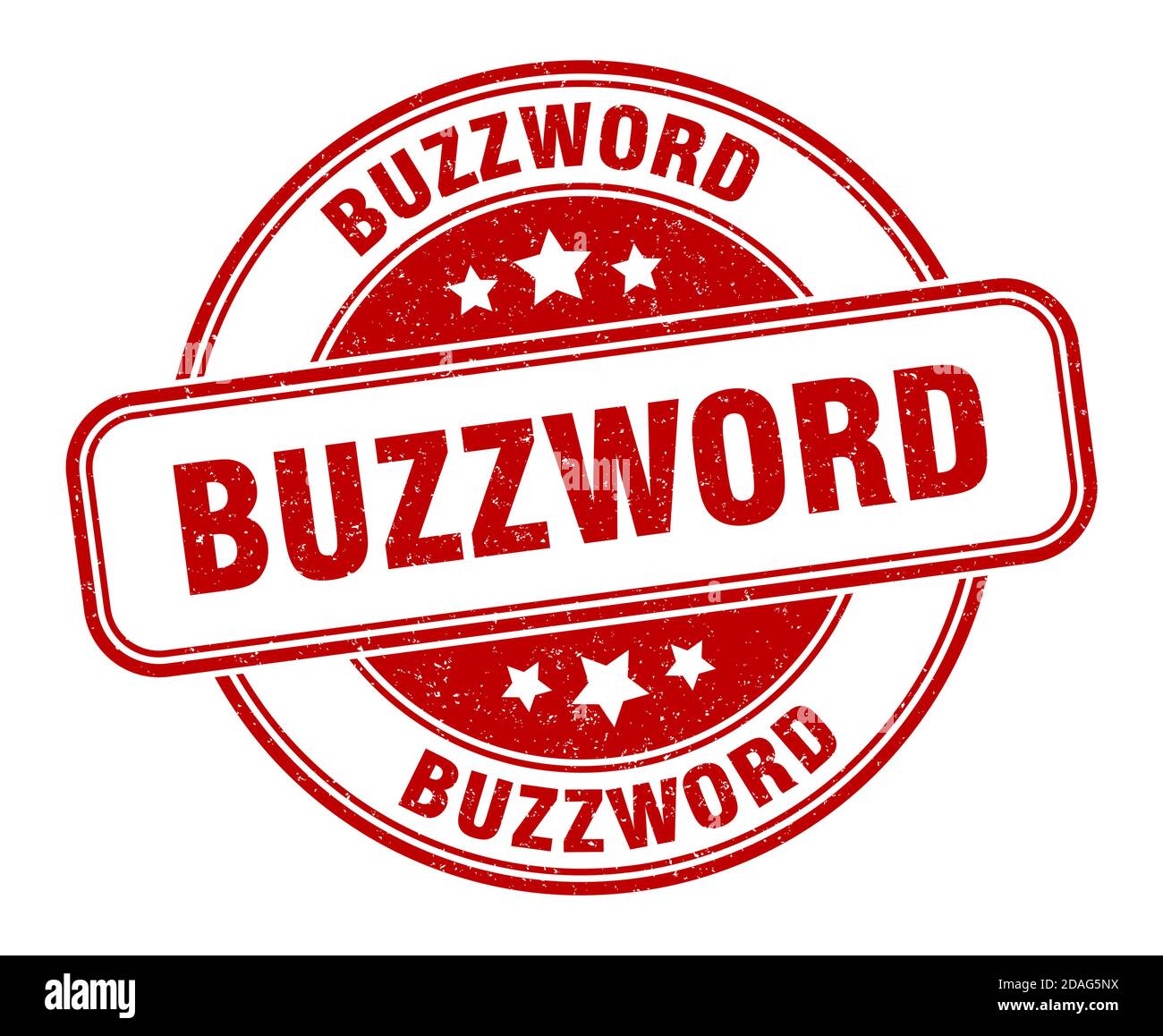 buzzword stamp. buzzword sign. round grunge label Stock Vector Image ...