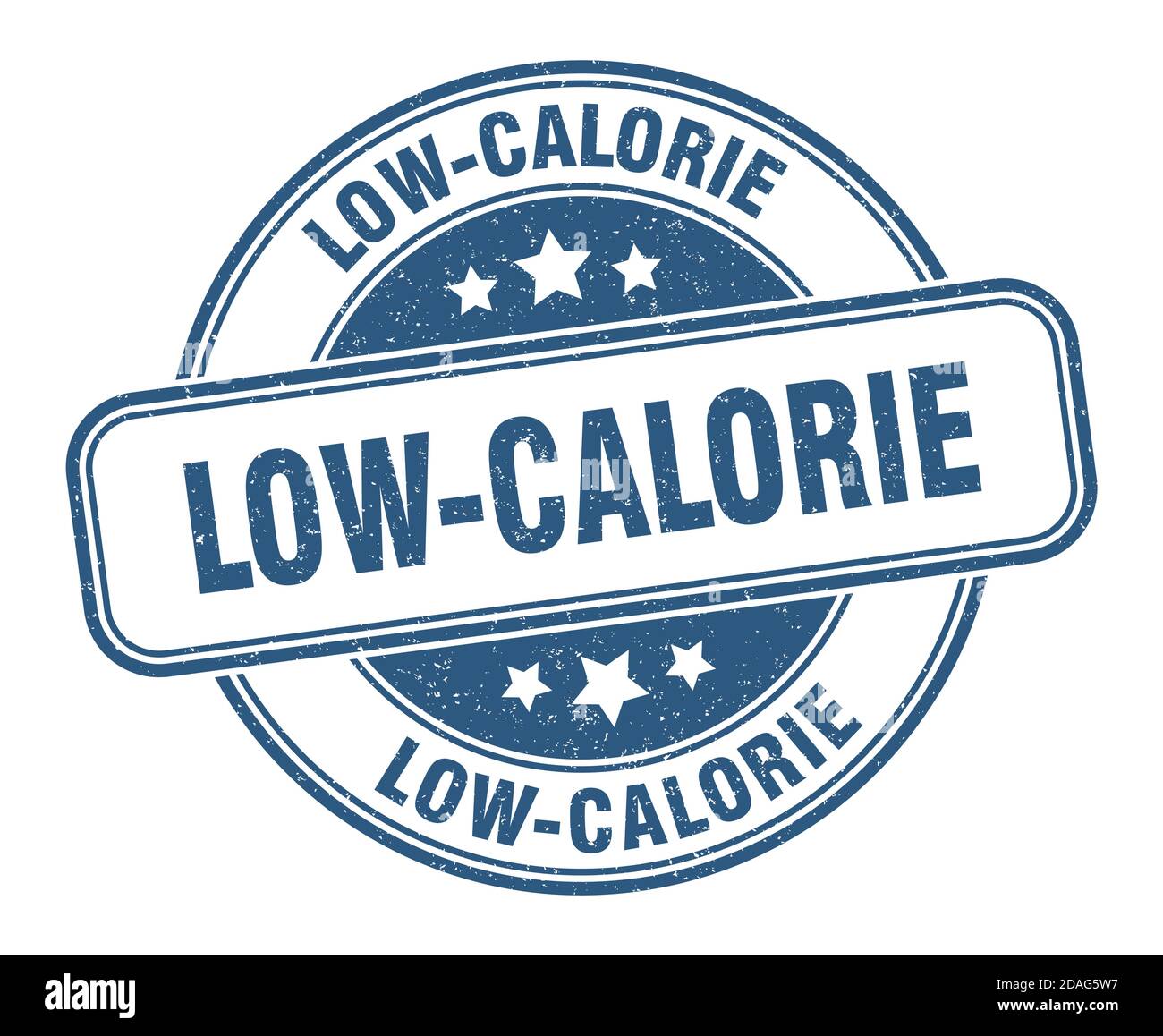 low-calorie stamp. low-calorie sign. round grunge label Stock Vector ...