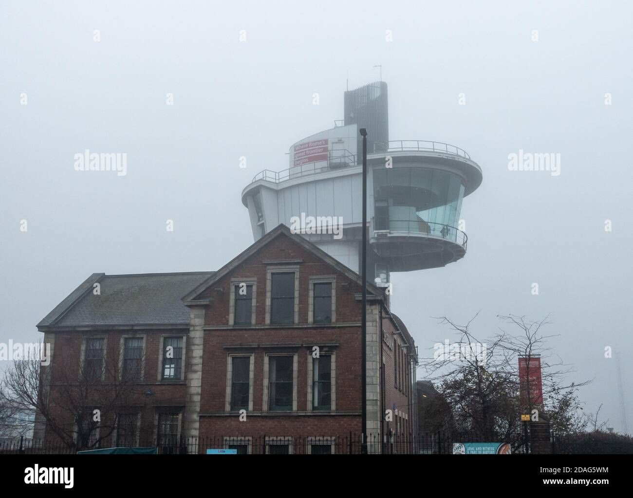 Segedunum Roman fort and museum, Wallsend, Newcastle upon Tyne, England ...