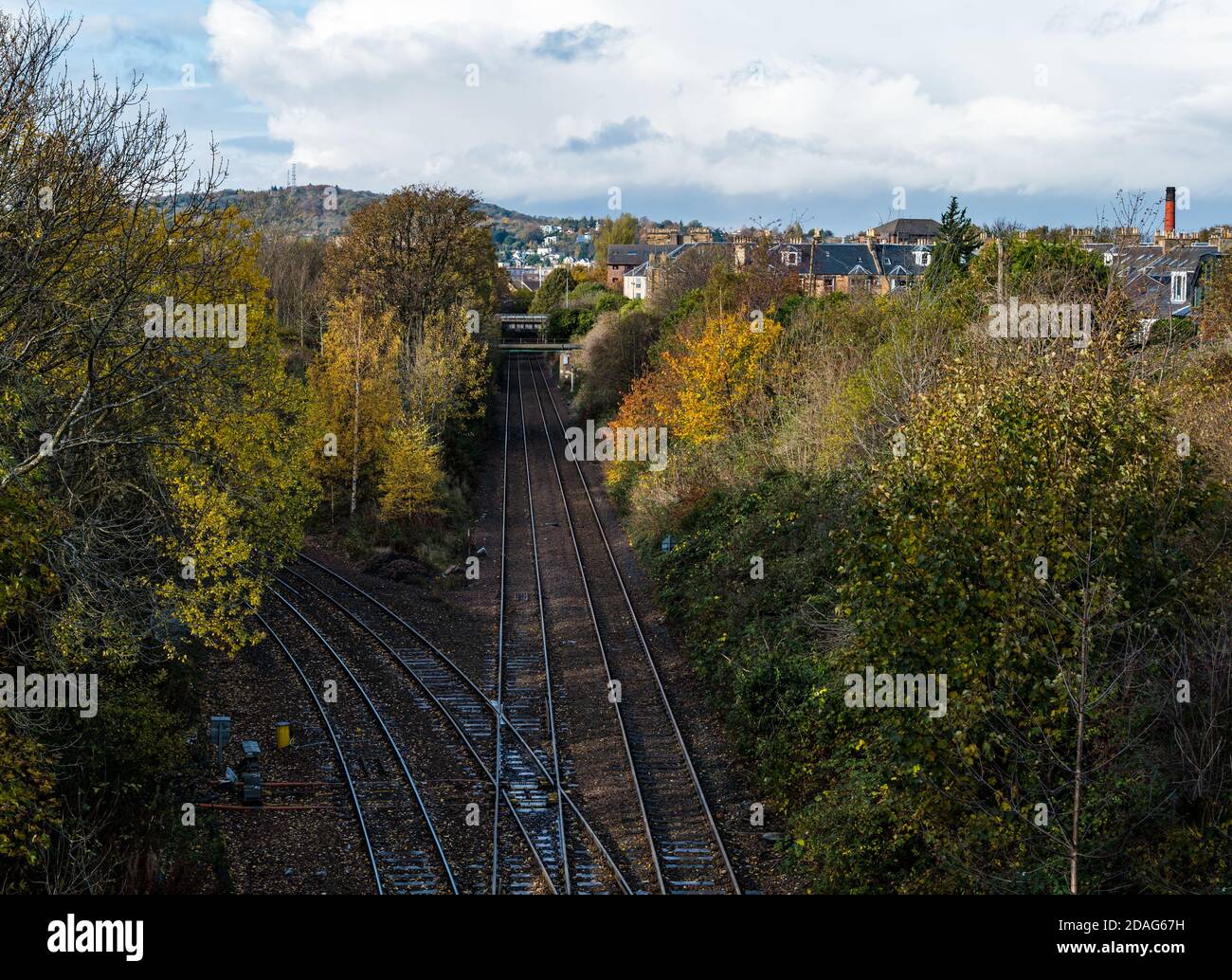 Railway junction hi-res stock photography and images - Alamy