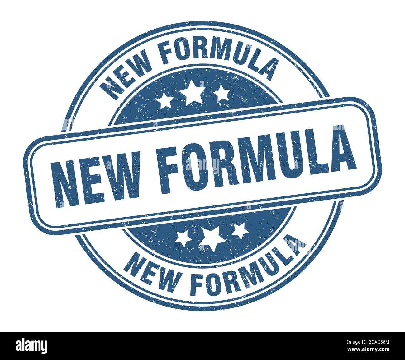 new formula stamp. new formula sign. round grunge label Stock Vector ...