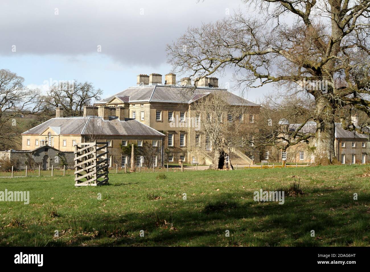 Dumfries House, East Ayrshire, Cumnock Scotland. Photos taken prior to ...