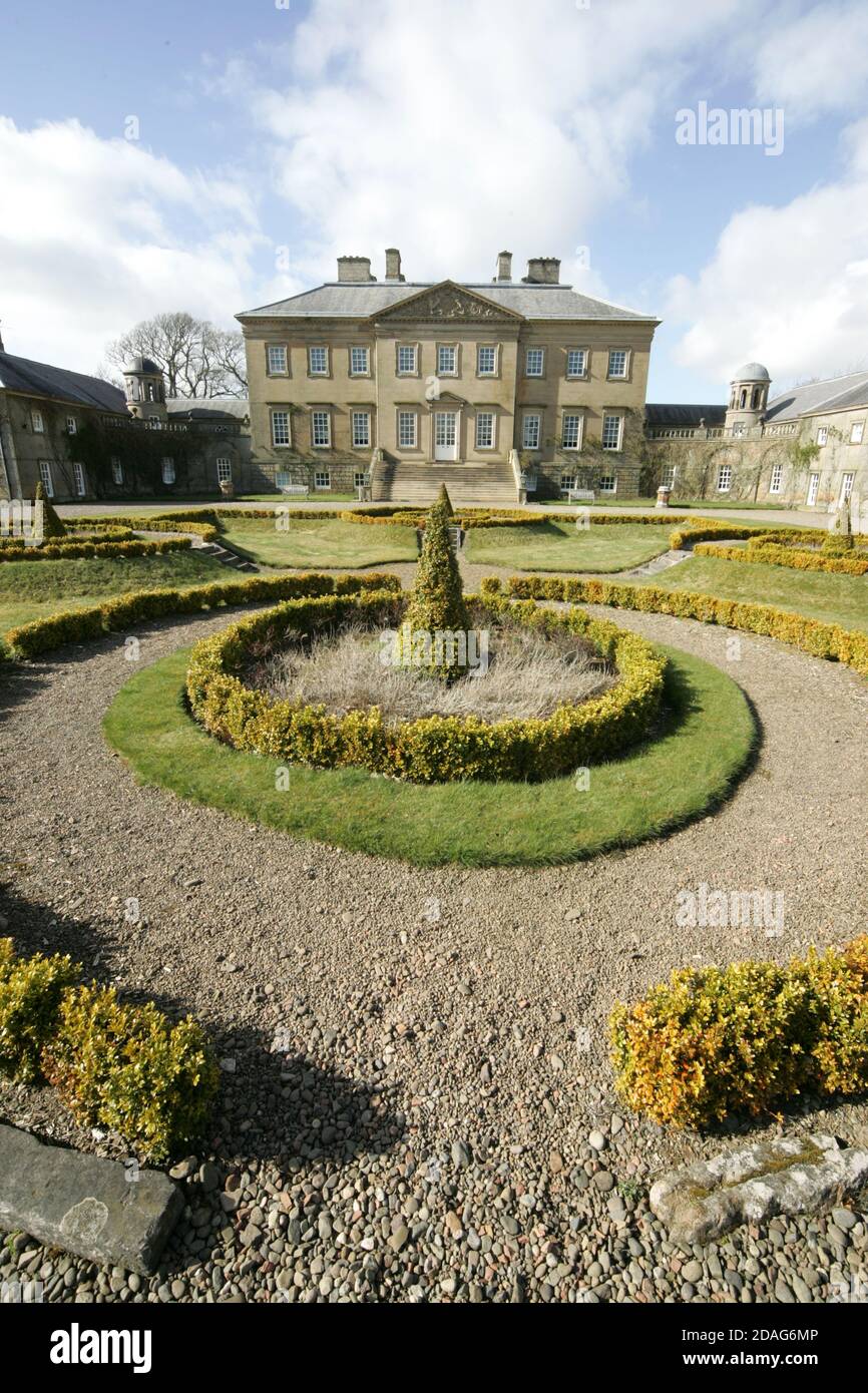 Dumfries House, East Ayrshire, Cumnock Scotland. Photos taken prior to ...