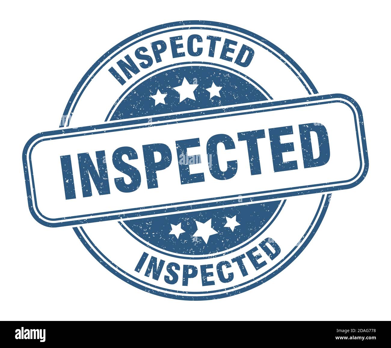Inspected rubber stamp hi-res stock photography and images - Alamy
