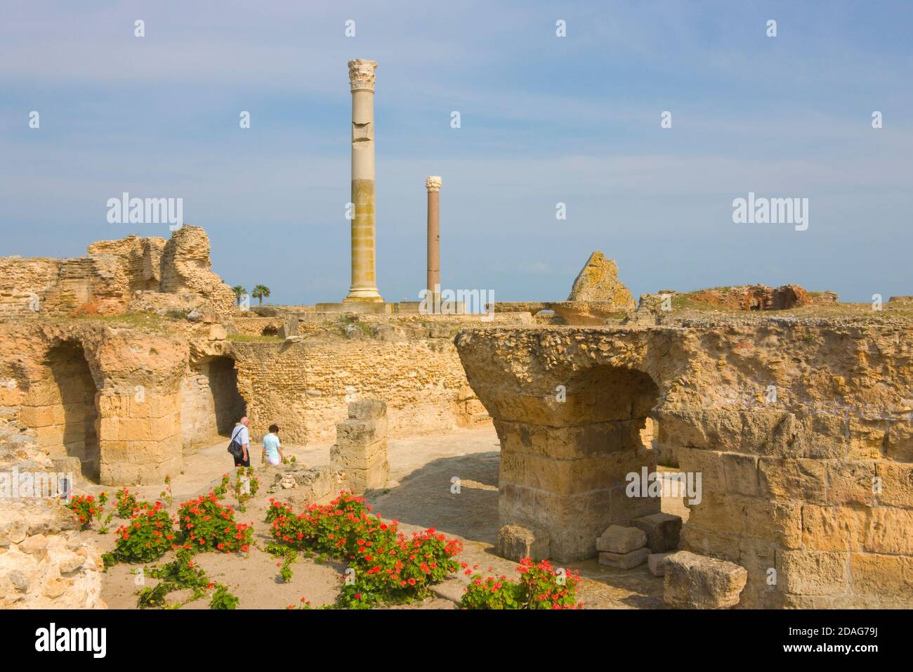 Tunisia carthage ruins hi-res stock photography and images - Alamy