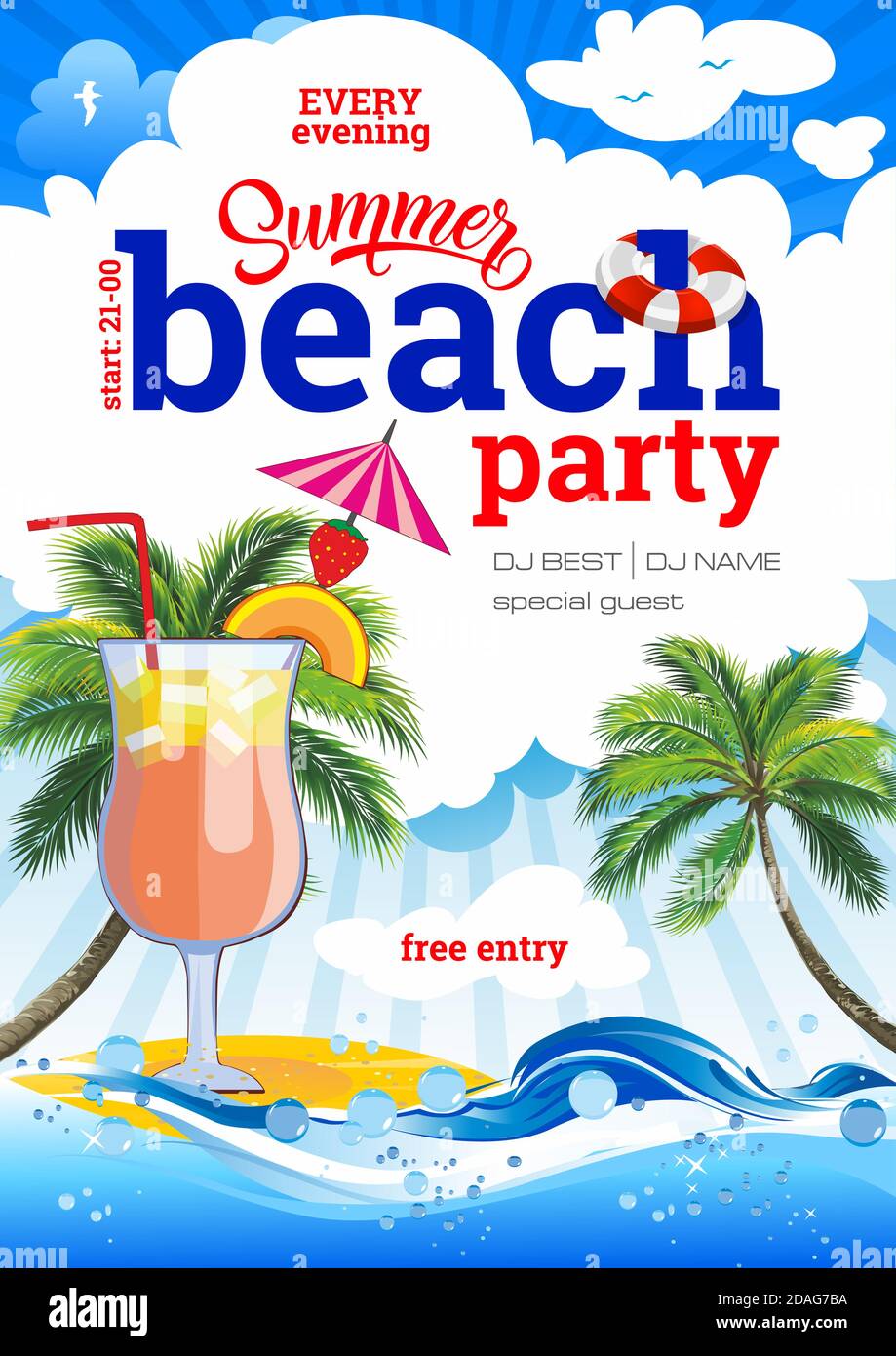 Adventure pool Stock Vector Images - Alamy