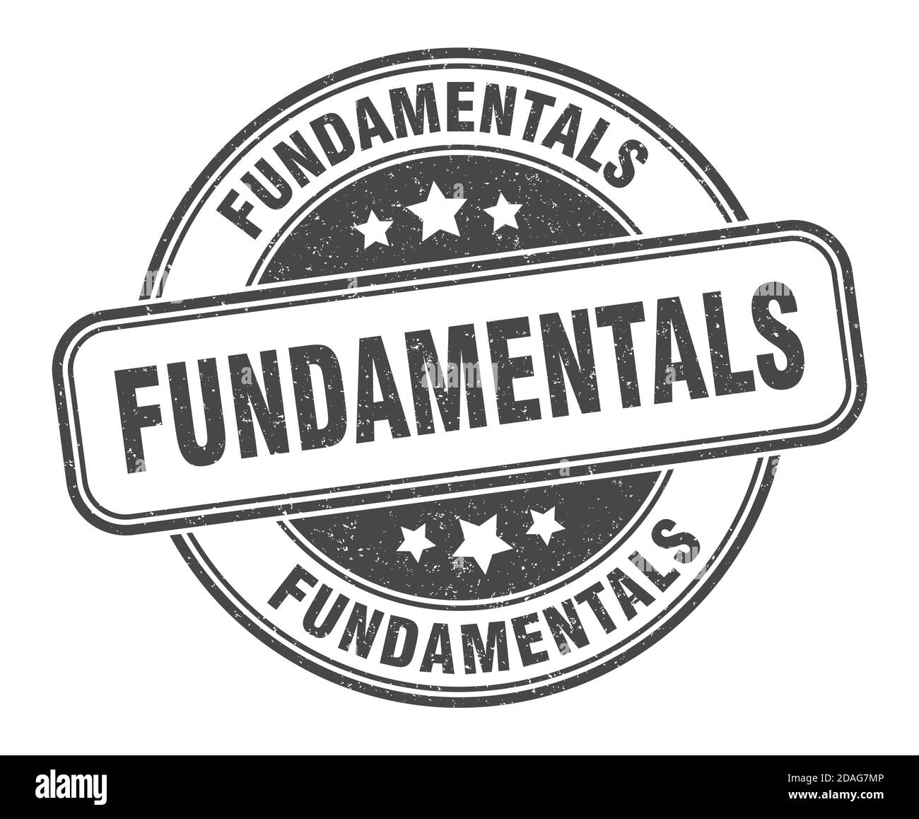 fundamentals stamp. fundamentals sign. round grunge label Stock Vector Image & Art - Alamy