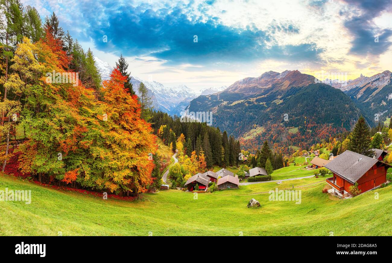 Lauterbrunnen Village High Resolution Stock Photography and Images - Alamy