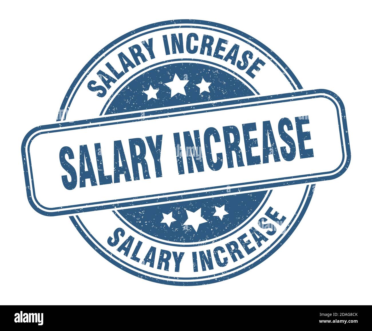 salary increase stamp. salary increase sign. round grunge label Stock ...