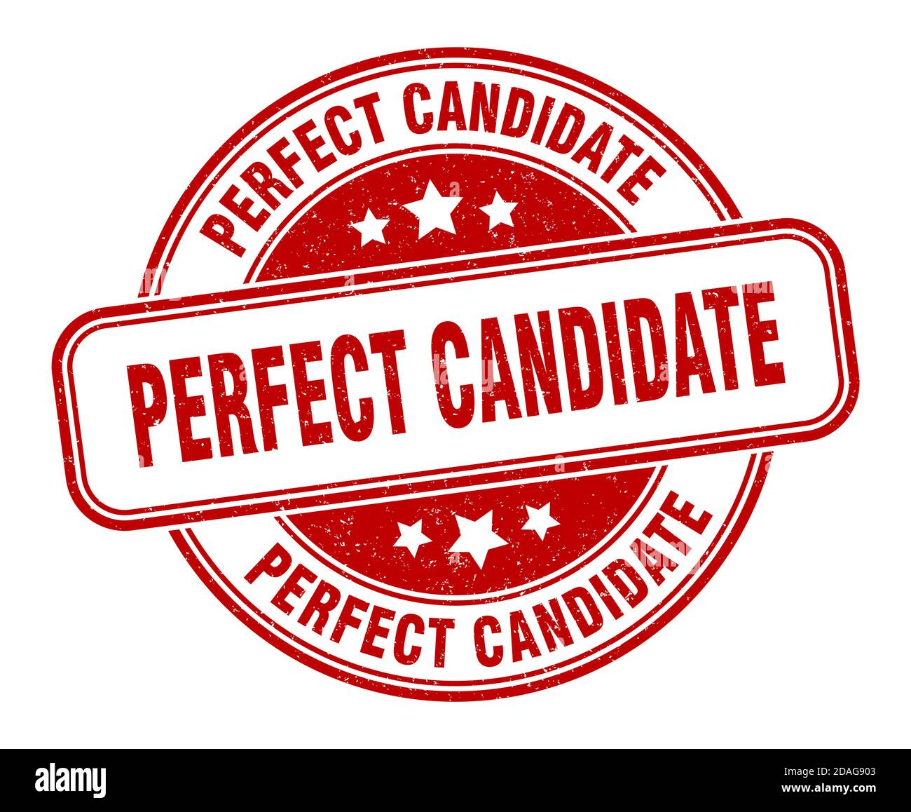perfect candidate stamp. perfect candidate sign. round grunge label ...