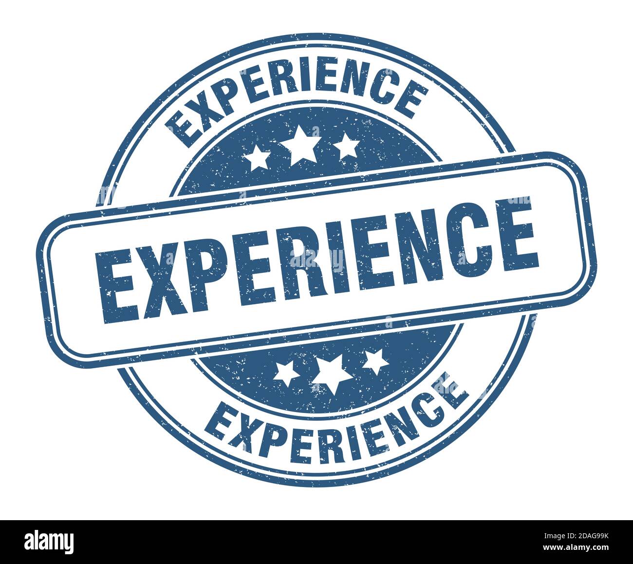 experience stamp. experience sign. round grunge label Stock Vector ...