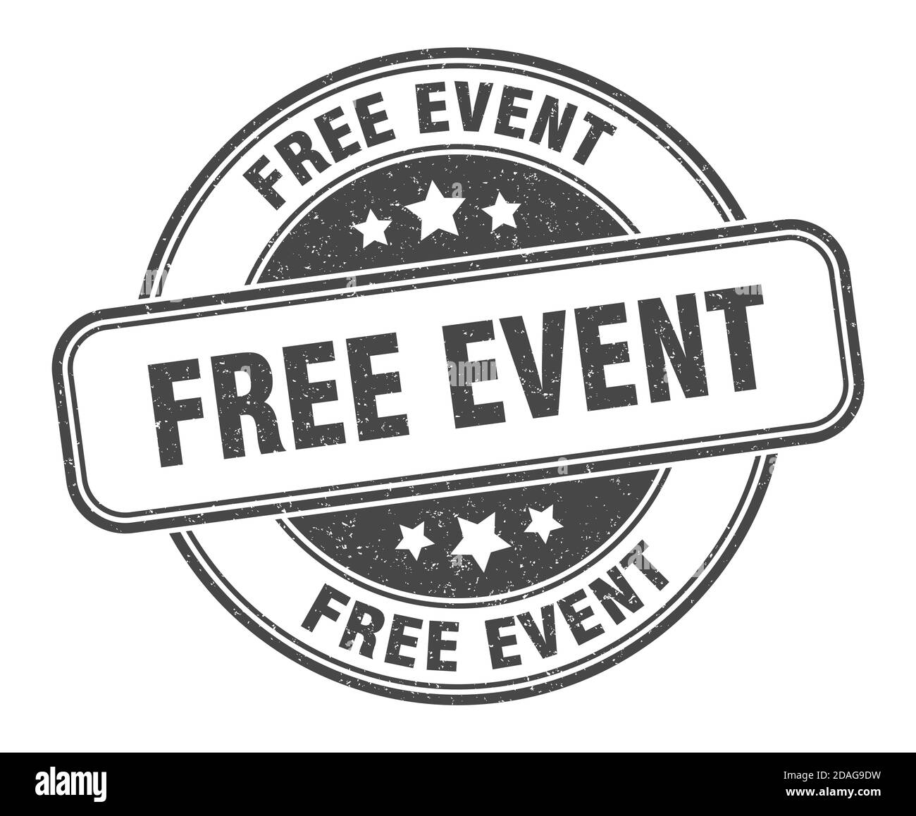 Free event stamp Black and White Stock Photos & Images - Alamy
