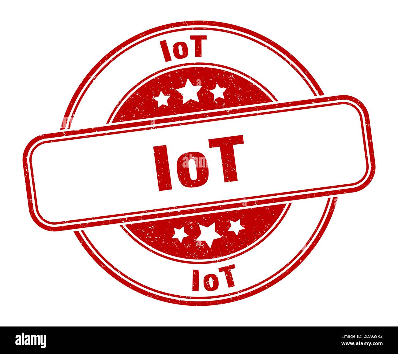 iot stamp. iot sign. round grunge label Stock Vector Image & Art - Alamy
