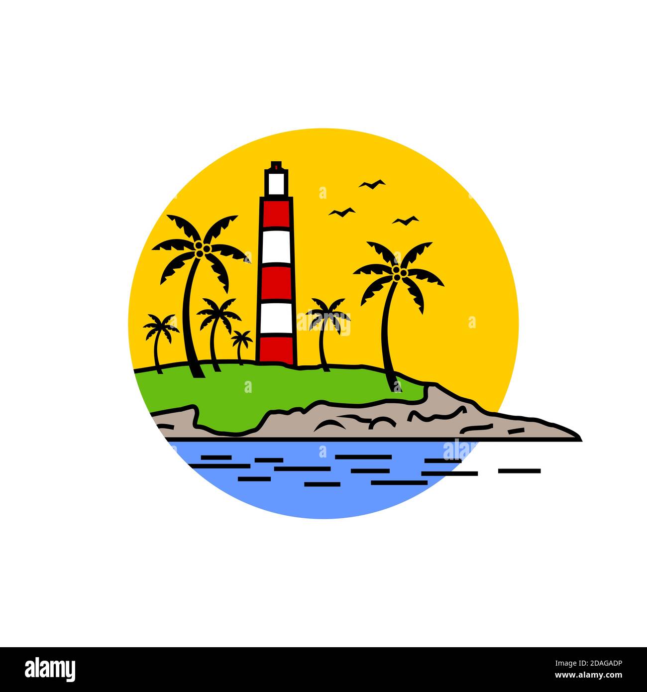 Sea of color Stock Vector Images - Alamy