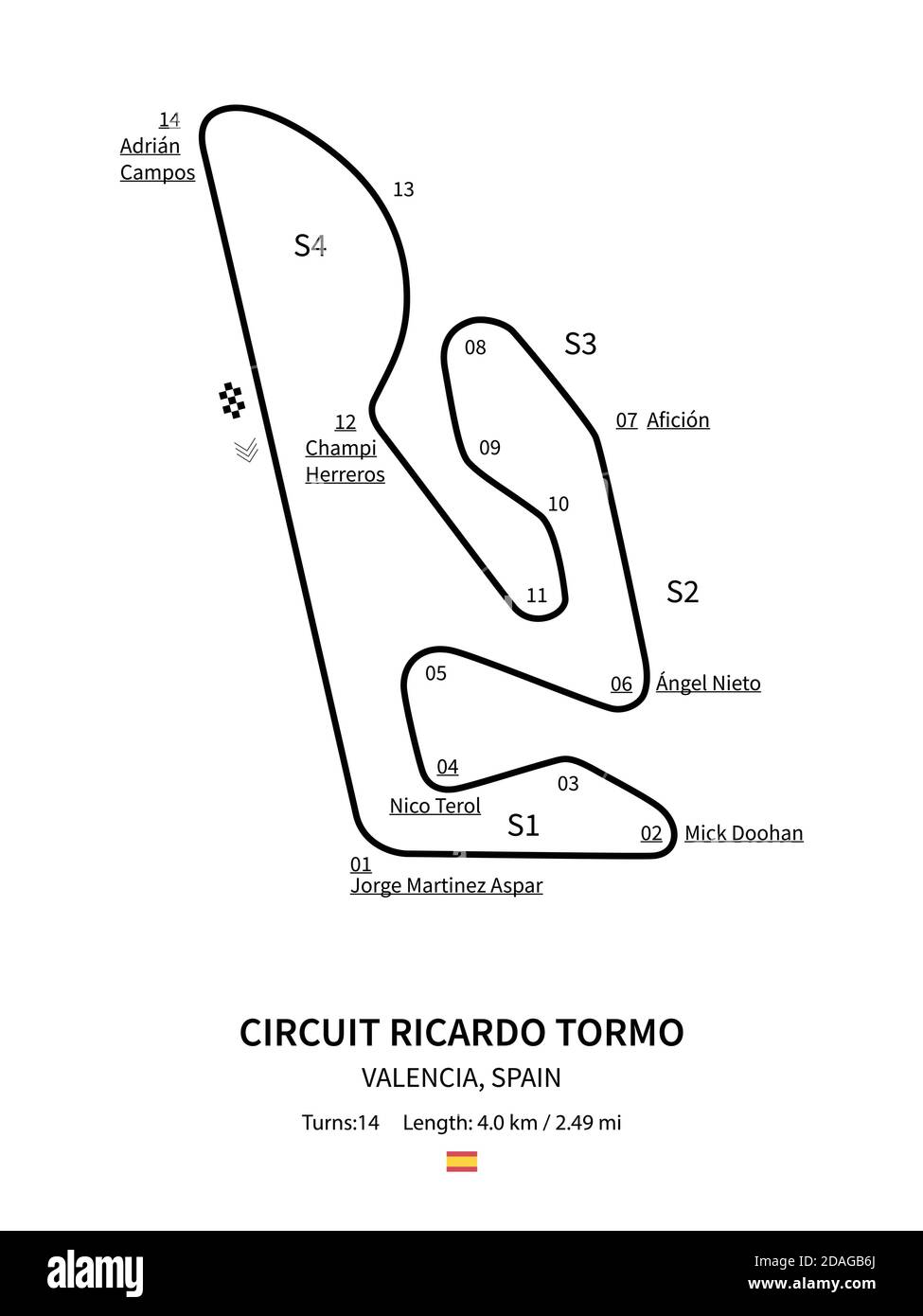 F1 location Stock Vector Images - Alamy