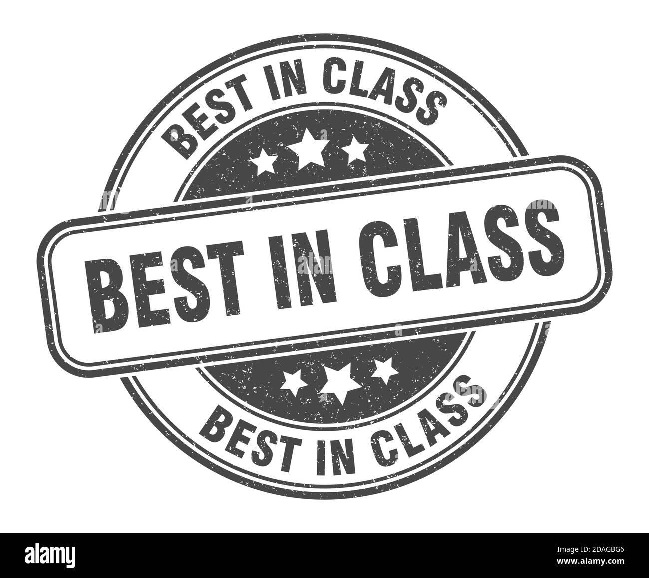 best in class stamp. best in class sign. round grunge label Stock ...