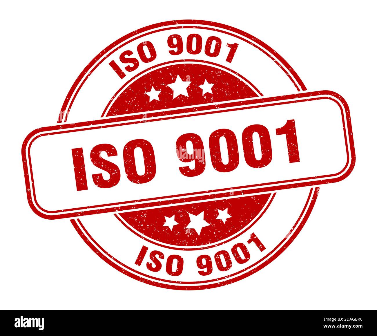 iso 9001 stamp. iso 9001 sign. round grunge label Stock Vector Image ...