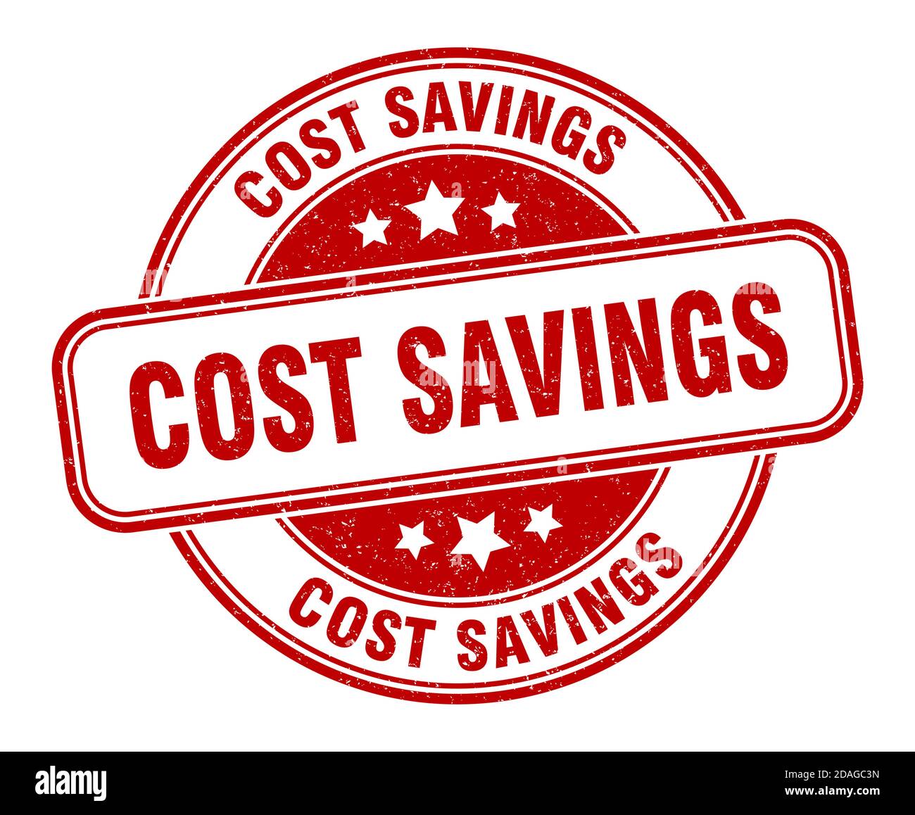 cost savings stamp. cost savings sign. round grunge label Stock Vector ...