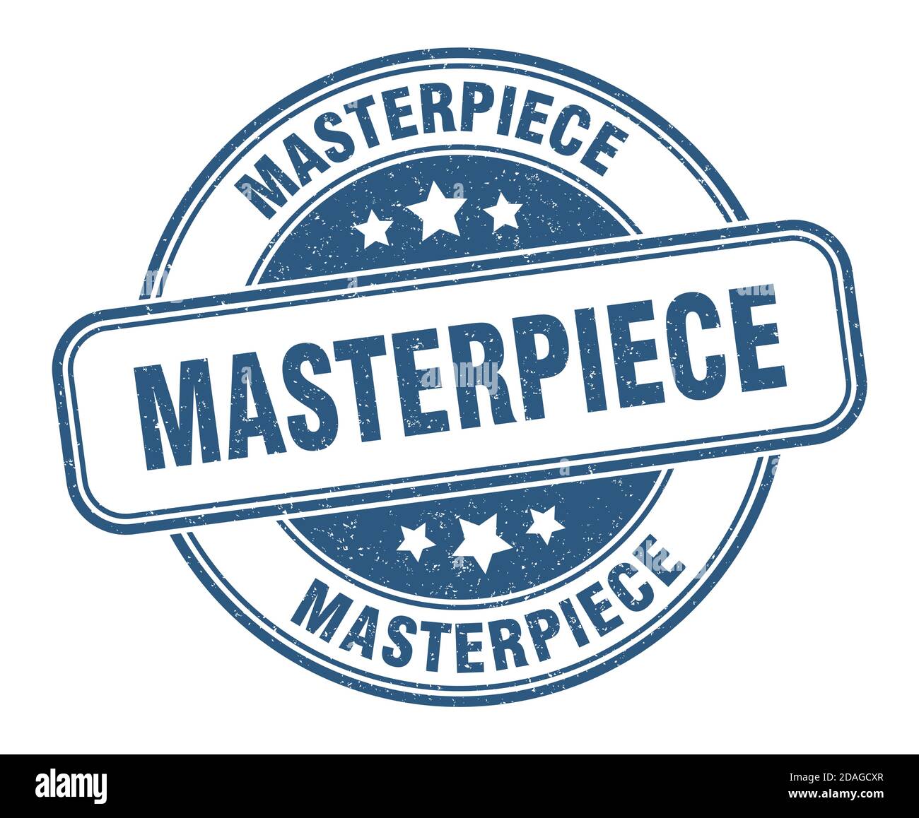 masterpiece stamp. masterpiece sign. round grunge label Stock Vector ...