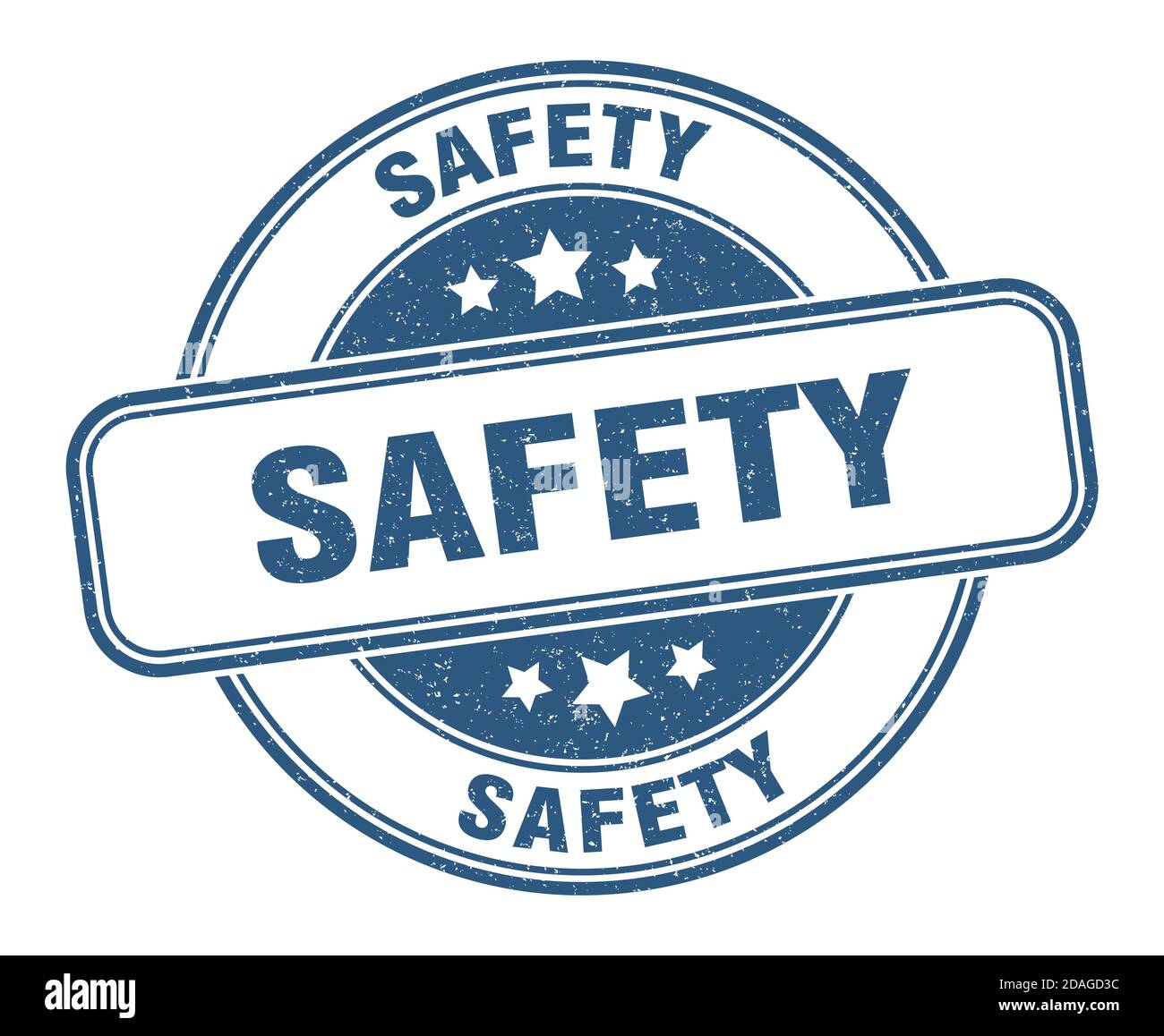 safety stamp. safety sign. round grunge label Stock Vector Image & Art ...