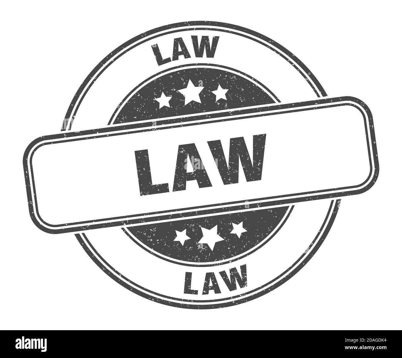 law stamp. law sign. round grunge label Stock Vector Image & Art - Alamy