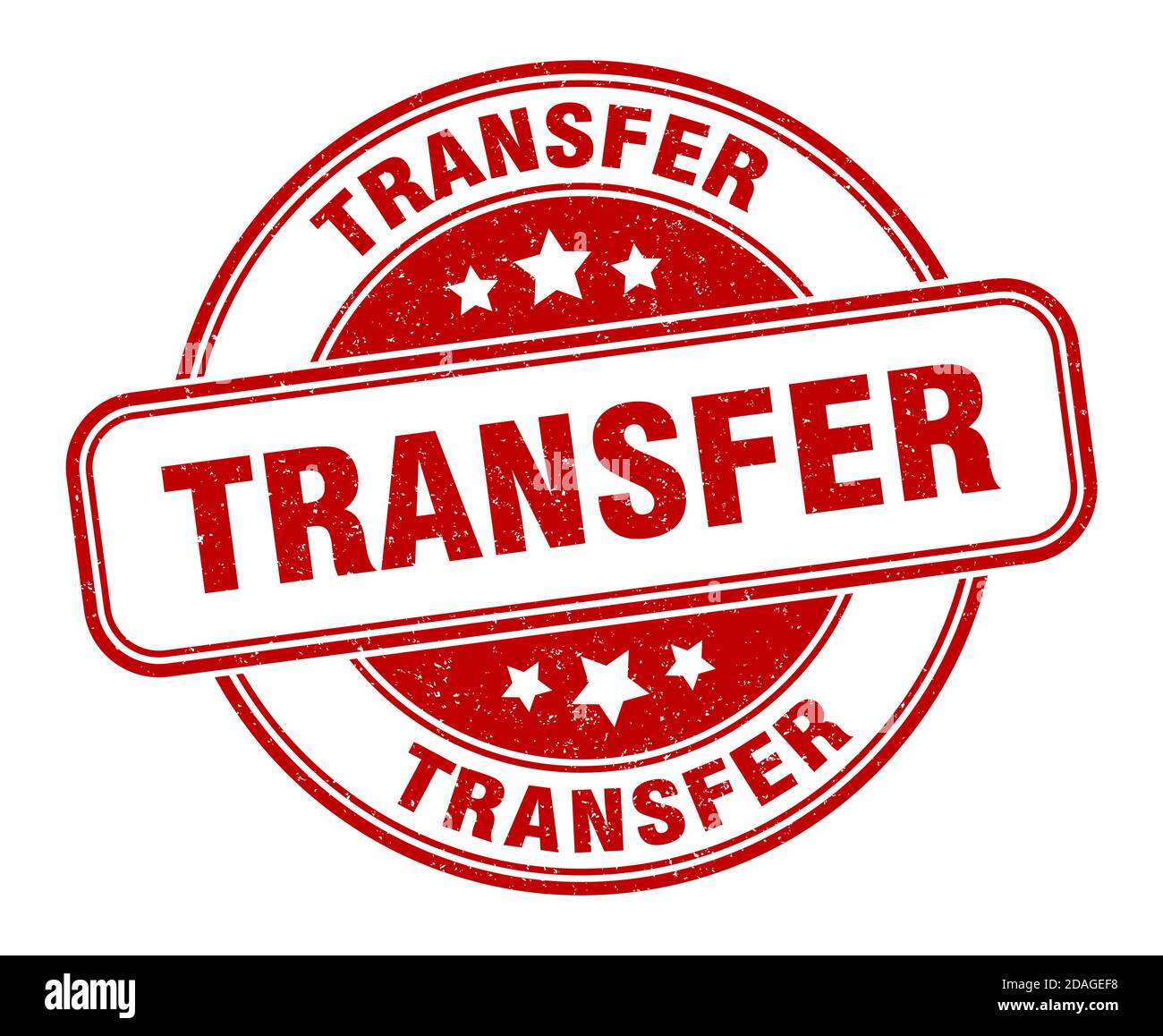 transfer stamp. transfer sign. round grunge label Stock Vector Image ...