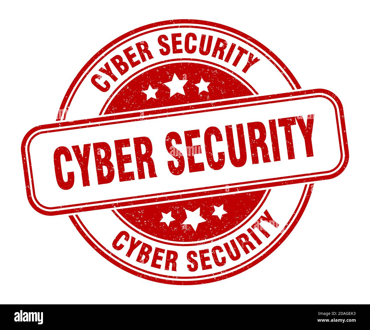 cyber security stamp. cyber security sign. round grunge label Stock ...