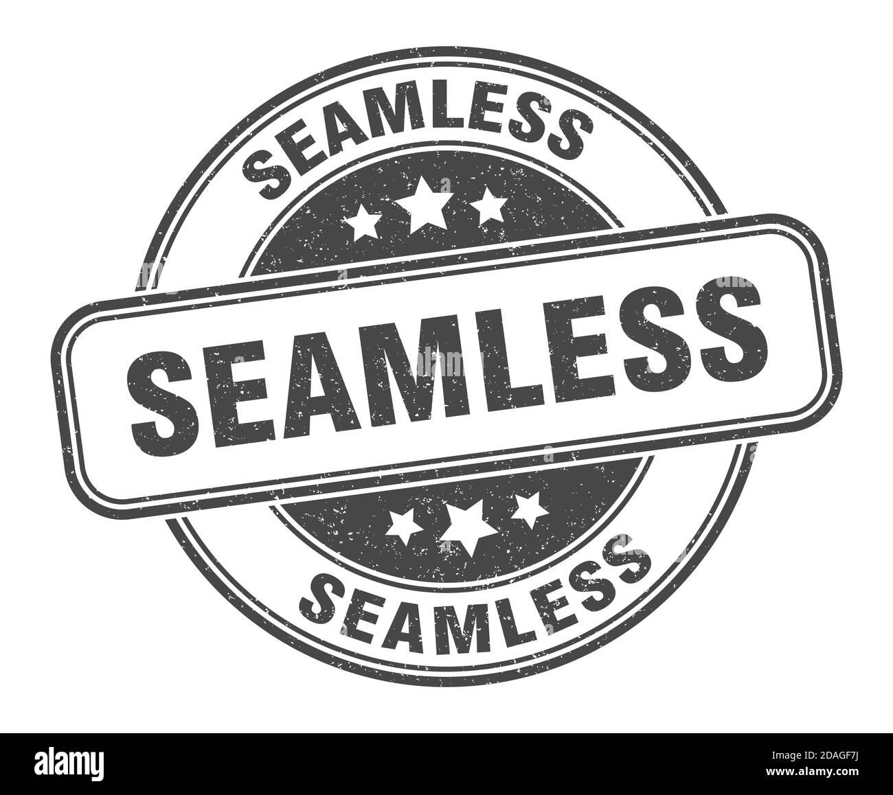 seamless stamp. seamless sign. round grunge label Stock Vector Image ...