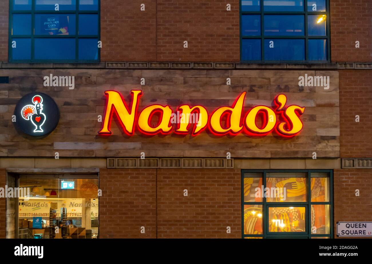 Nandos symbol hi-res stock photography and images - Alamy