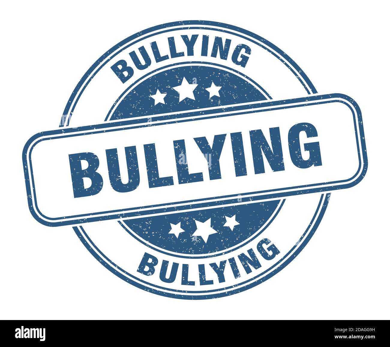 bullying stamp. bullying sign. round grunge label Stock Vector Image ...