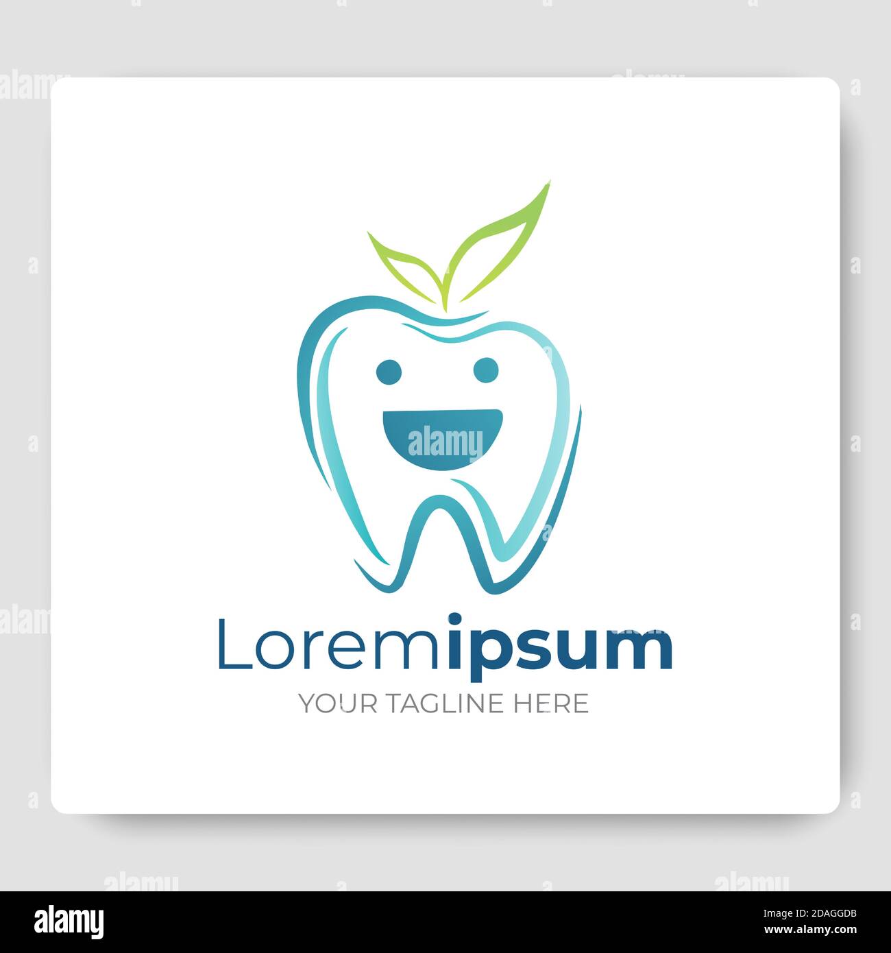 kids dental logo vector template Stock Vector Image & Art - Alamy