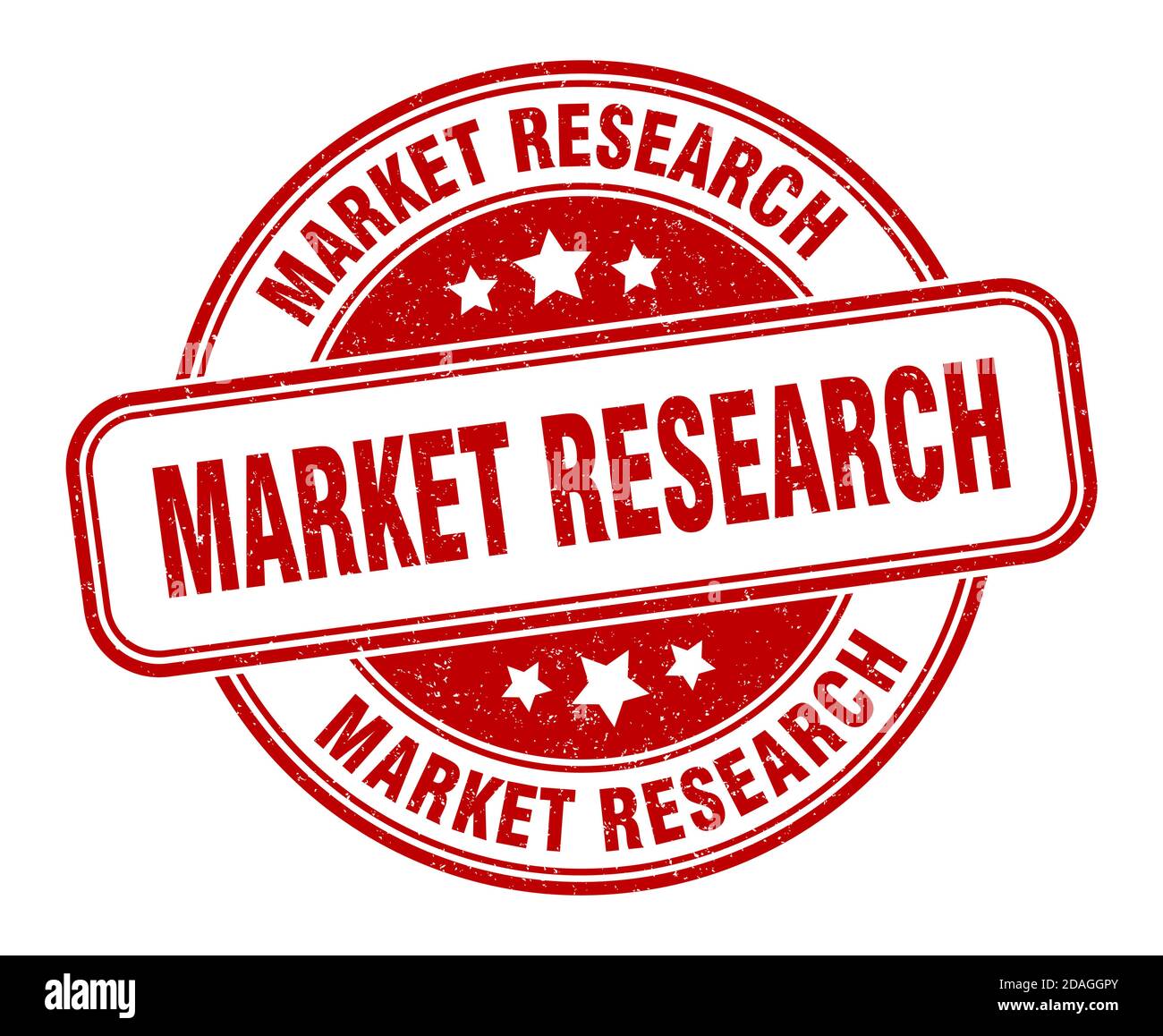 market research stamp. market research sign. round grunge label Stock ...
