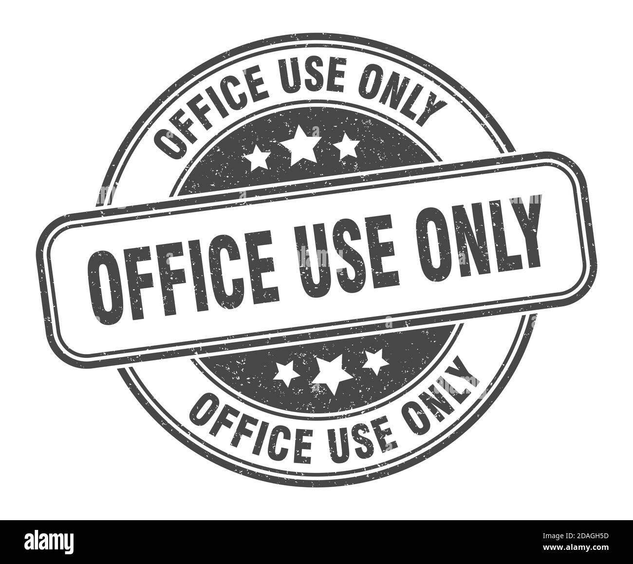 office use only stamp. office use only sign. round grunge label Stock ...