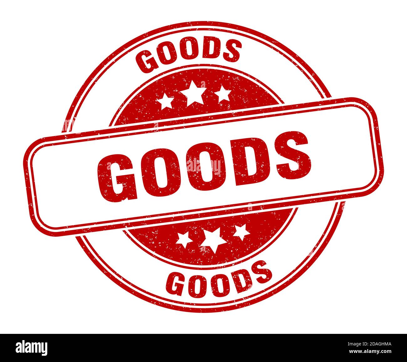 goods stamp. goods sign. round grunge label Stock Vector Image & Art ...